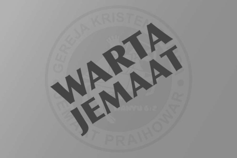 Warta Jemaat – GKS Jemaat Praihowar
